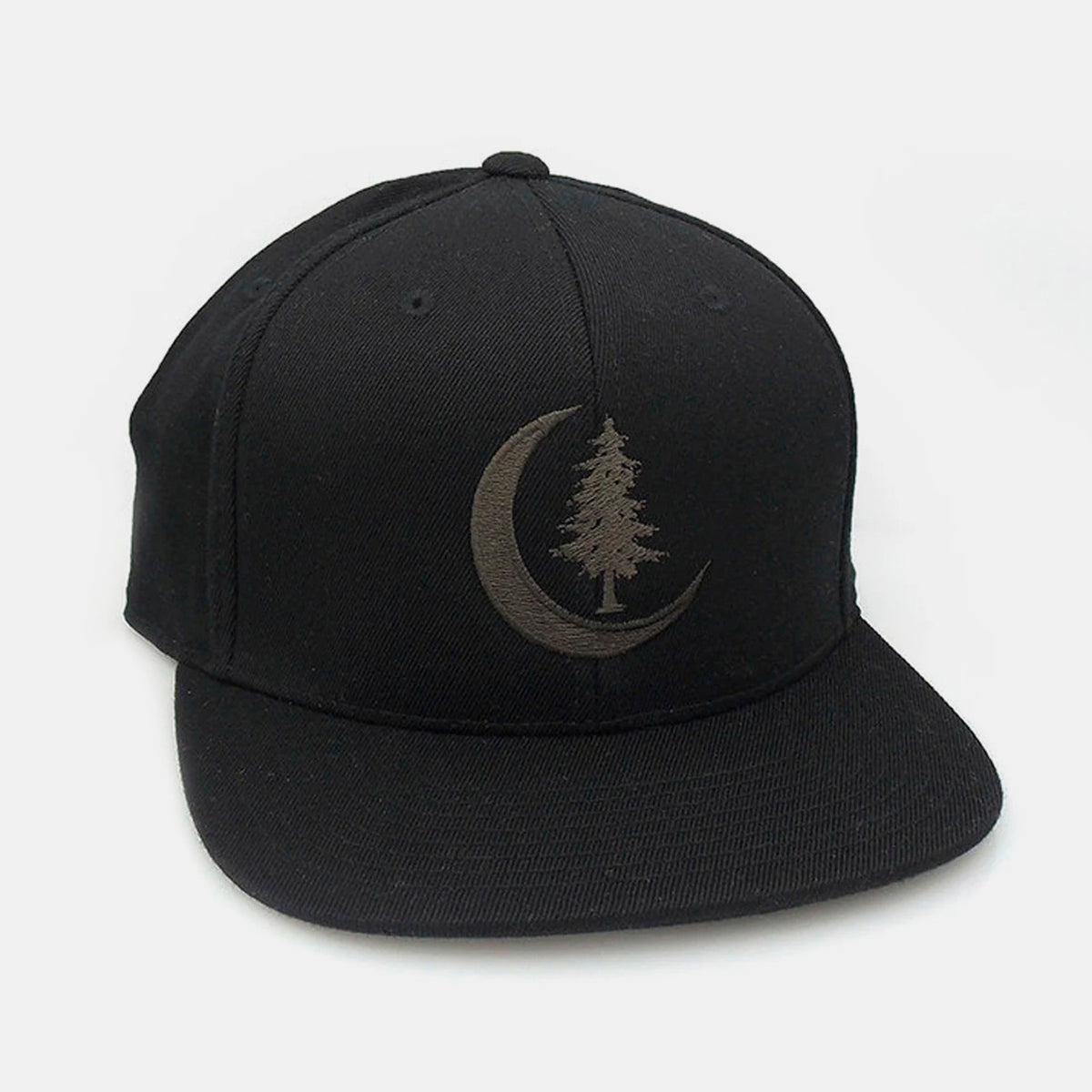 Moon & Pine Black Black Cap | Black Lantern Headwear