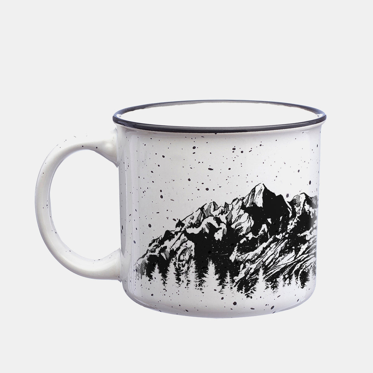 Mountain Range Mug | Black Lantern